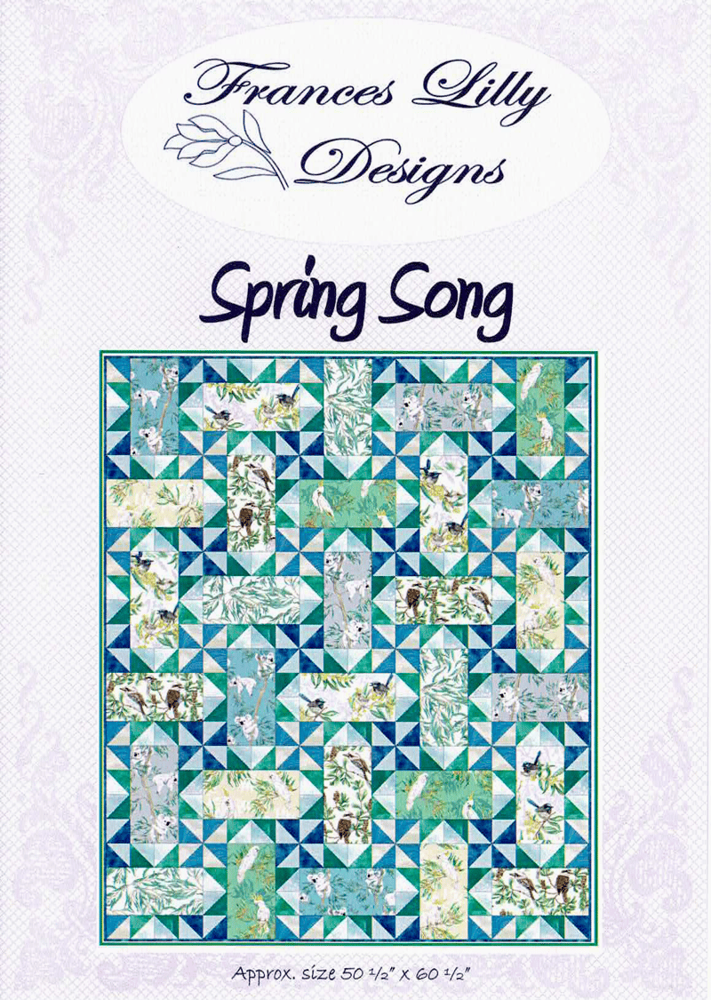 Quilt Pattern Order Spring Song Gumtree Friends