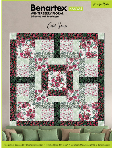 Quilt Pattern Download - Winterberry Floral (2066)