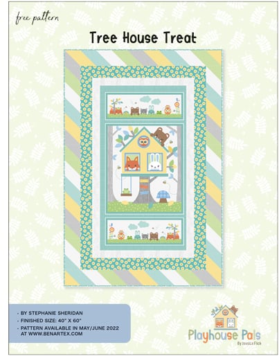 Quilt Pattern Download - Playhouse Pals 2004