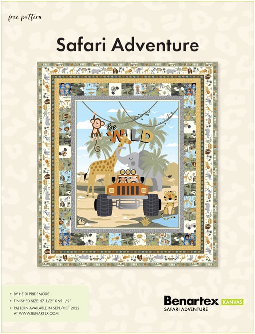 Quilt Pattern Download - Safari Adventure (2029)