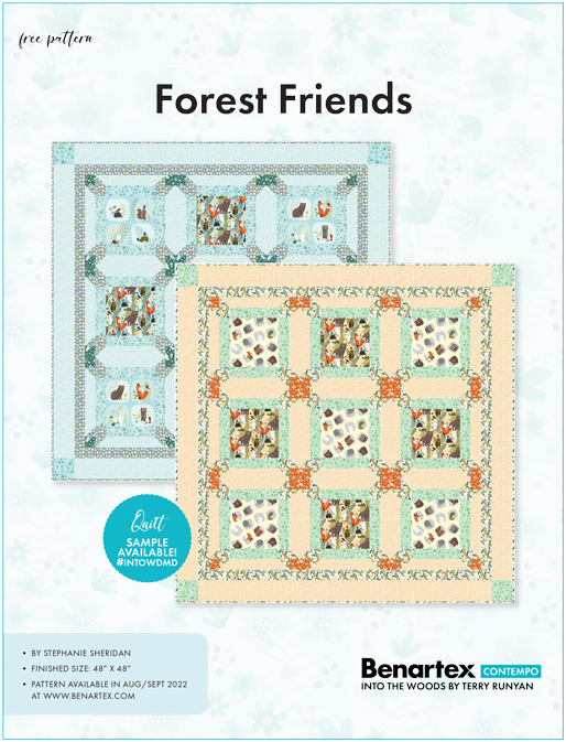 Quilt Pattern Download - Into The Woods (2027)