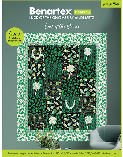 Quilt Pattern Download - Luck of the Gnomes (2051)