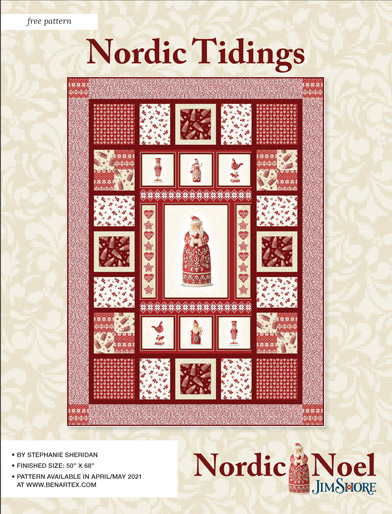 Quilt Pattern Download - Nordic Noel (0184)